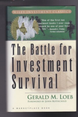 The Battle for Investment Survival by Gerald M. Loeb LN | eBay