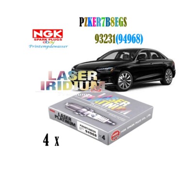 Spark plug NGK 93231 PZKER7B8EGS(Old Nr.94968 PZKER7A8EGS) Audi Seat ...