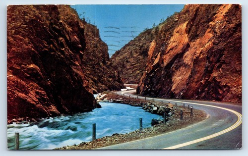Big Thompson Canyon Road To Estes Park Colorado Postcard | eBay