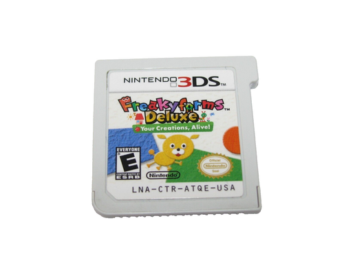 Freaky Farms Deluxe Your Creations Alive Nintendo 3DS Game cartridge ...