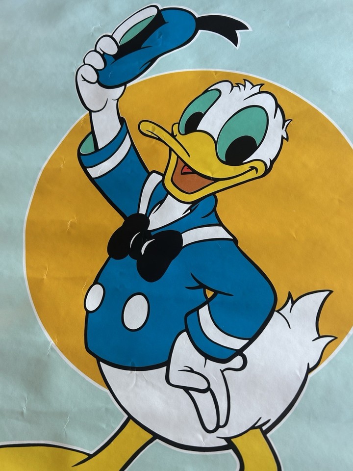 Autographed Clarence Nash signed Donald Duck Poster Disney Walt Disney ...