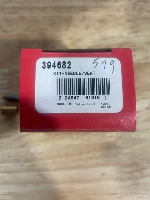 Briggs & Stratton OEM Needle/Seat Kit P/N 394682 | eBay