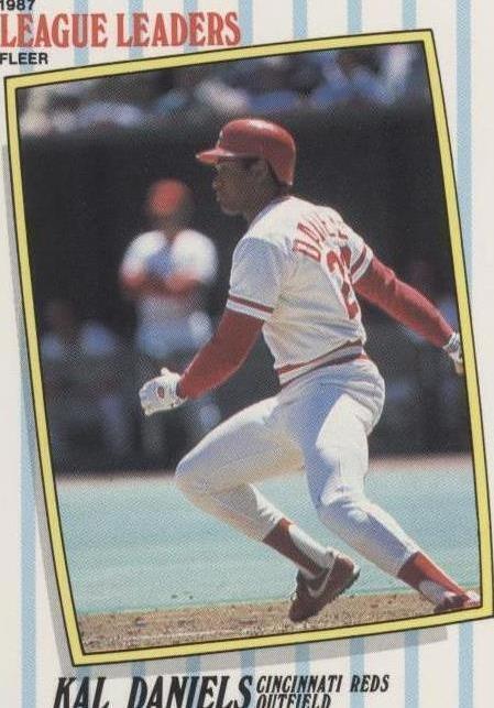 1987 Fleer Major League Leaders - Kal Daniels #13 for sale online | eBay