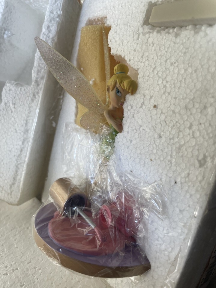RARE-The Hamilton Collection Disney Tinker Bell lm Pouting Figurine ...