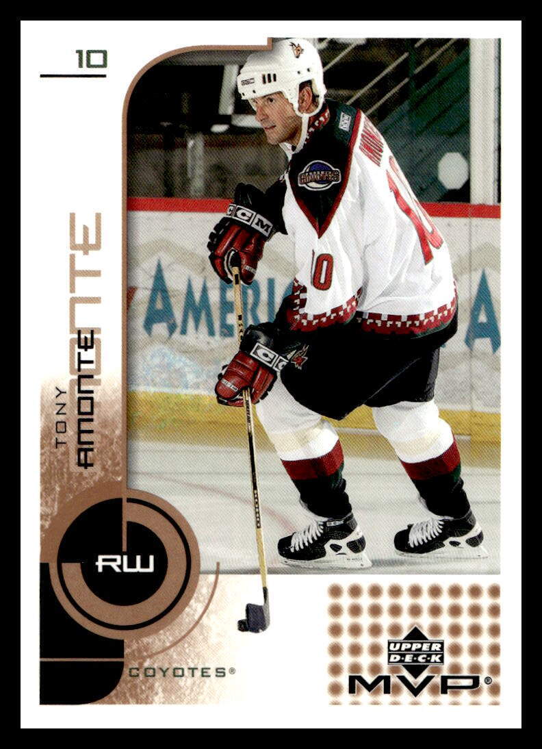 2002 Upper Deck MVP #139 Tony Amonte Phoenix Coyotes | eBay