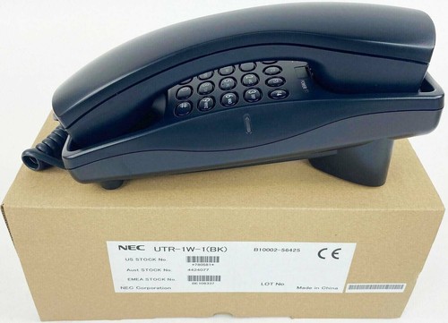 NEC UTR-1W-1 (BK) USB Handset Black Stock# 780581 BE108337 NEW | eBay