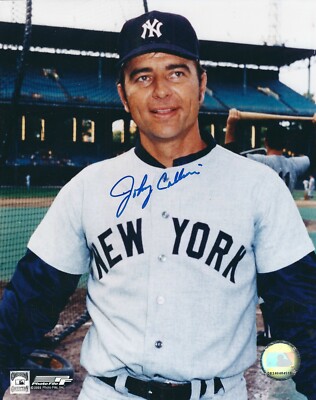 Autographed 8X10 JOHNNY CALLISON New York Yankees photo - w/COA | eBay
