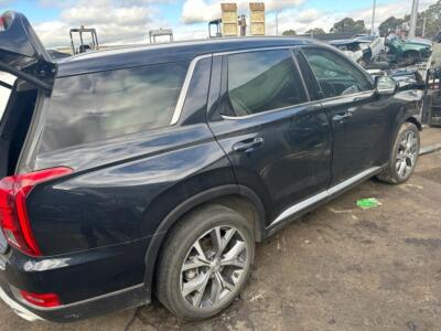 HYUNDAI PALISADE RIGHT REAR DOOR WINDOW LX2, 07/20- 20 21 22 23 24 ...