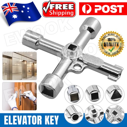 Electrical Cabinet Key Elevator 4 Way Triangle Square Water Meter Box ...