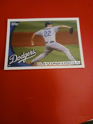 Clayton Kershaw Baseball Card | eBay