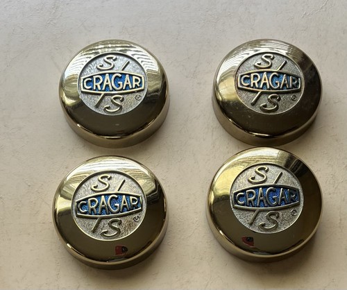 Crager SS Gold Caps For Mag Wheels Vintage Wheels | eBay