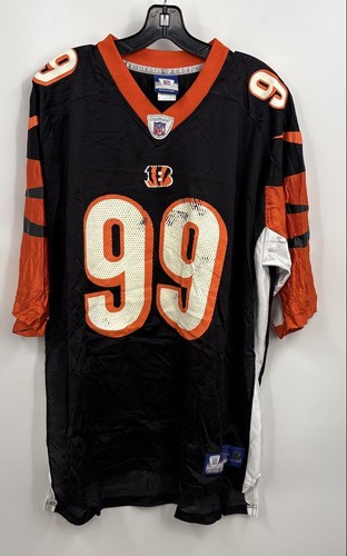 Reebok Men's Black Cincinnati Bengals David Pollack #99 Football-NFL ...