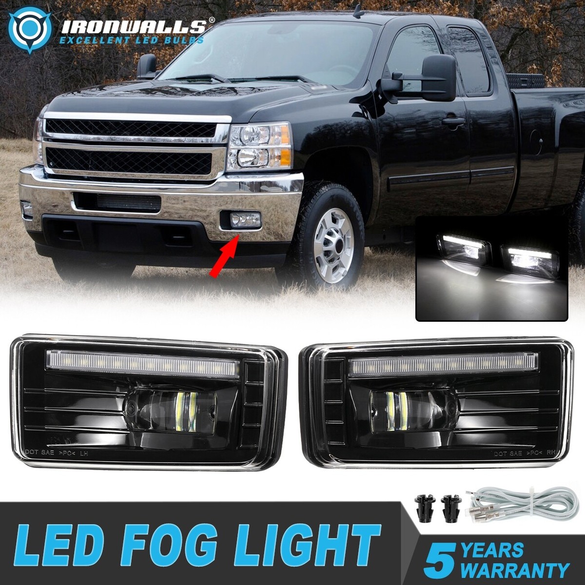 01 Silverado Fog Lights