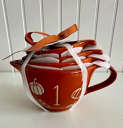 Rae Dunn Pumpkin Measuring Cups, Thanksgiving, Fall, Orange, New!! | eBay