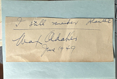 MAX OLDAKER - AUSTRALIAN ACTOR - CUT AUTOGRAPH | eBay