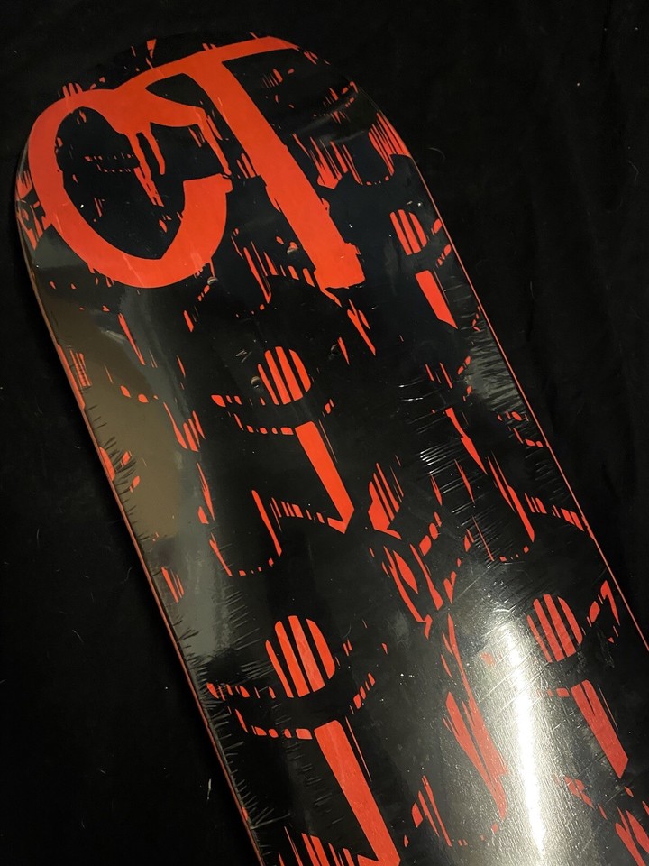 RARE Darkstar Chet Thomas Red Warrior Graffiti Pro Model Skateboard ...