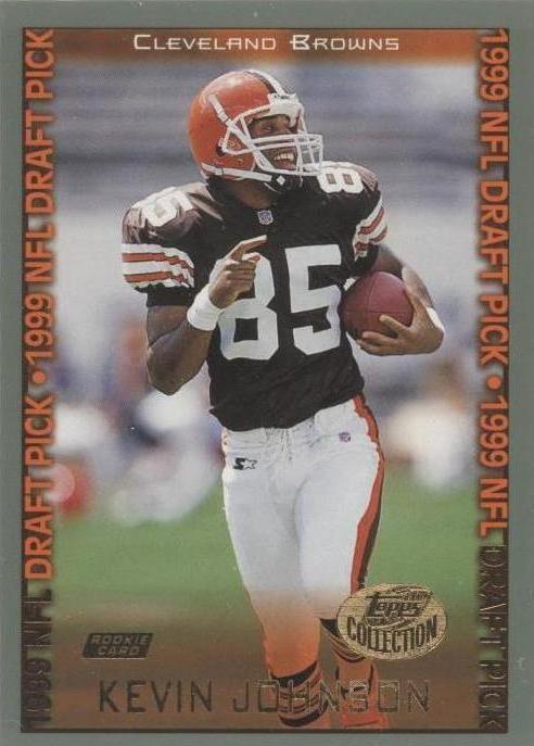 1999 Topps - 1999 NFL Draft Pick Kevin Johnson #342 Topps Collection ...