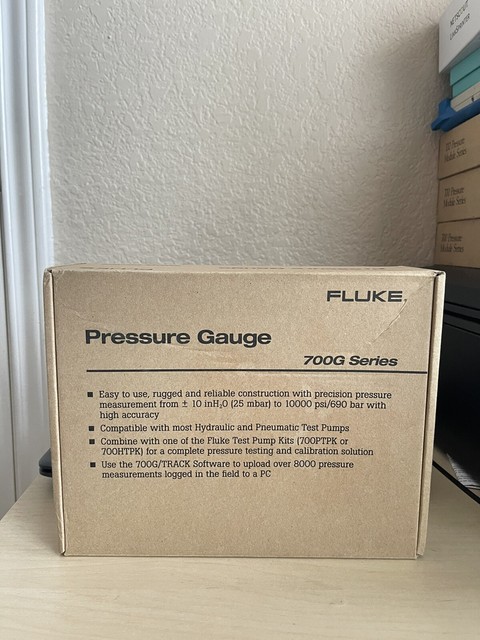 Fluke 700GA27 Precision Pressure Test Gauge 300 PSIA 20 Bar Absolute ...
