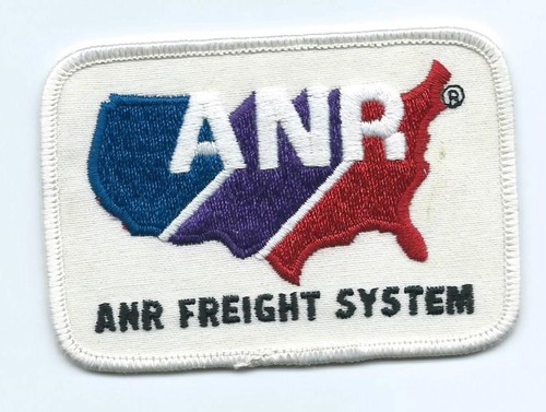 ANR freight system driver patch shirt/cap 2-5/8 X 3-3/4 inches #504 | eBay