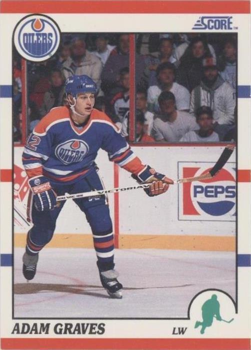 1990-91 Score - Adam Graves #163 (RC) for sale online | eBay UK