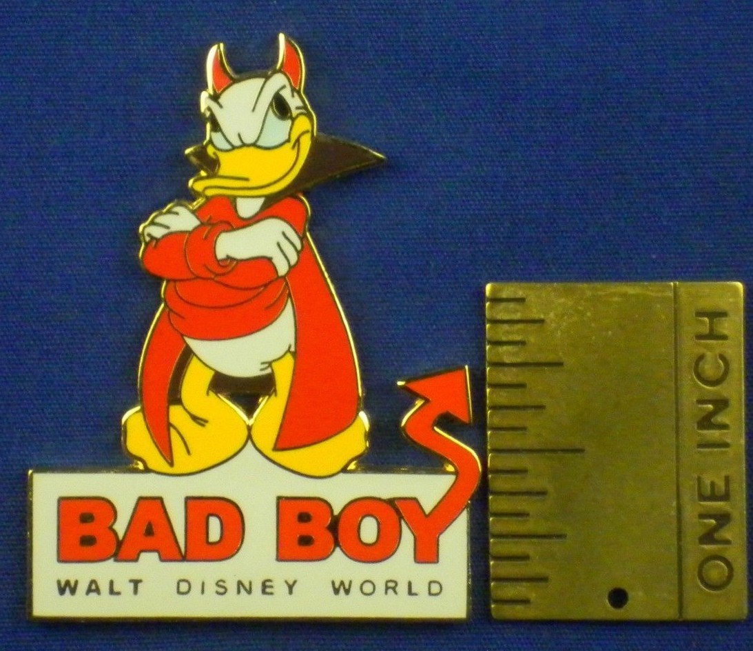 Donald Duck Bad Boy Devil Horns & Red Cape WDW OC Disney Pin # 24428 | eBay