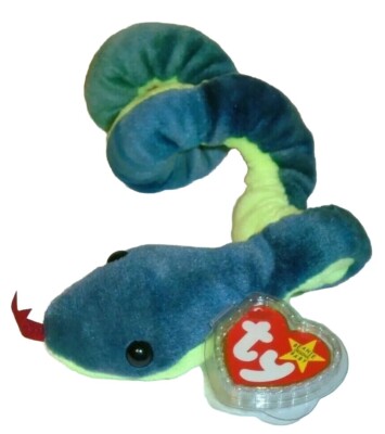 Ty Beanie Baby - HISSY the Snake (3.5 Inch)(25 Inch Uncoiled) MWMTs ...