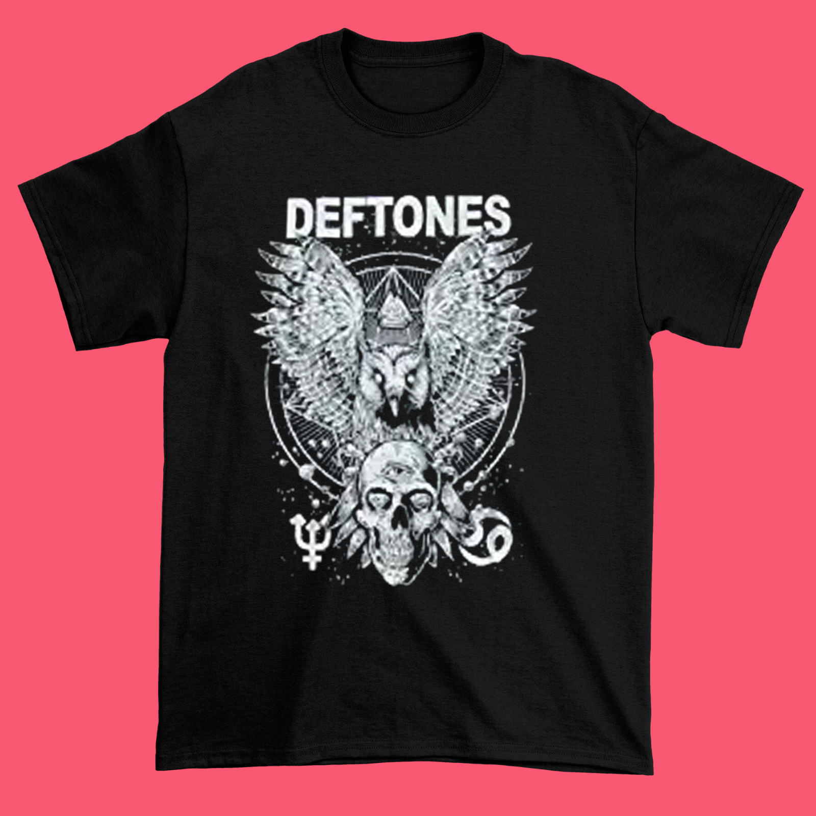 Deftones Owl and Skull T shirt All Size S M L 234XL Black MM1381 | eBay