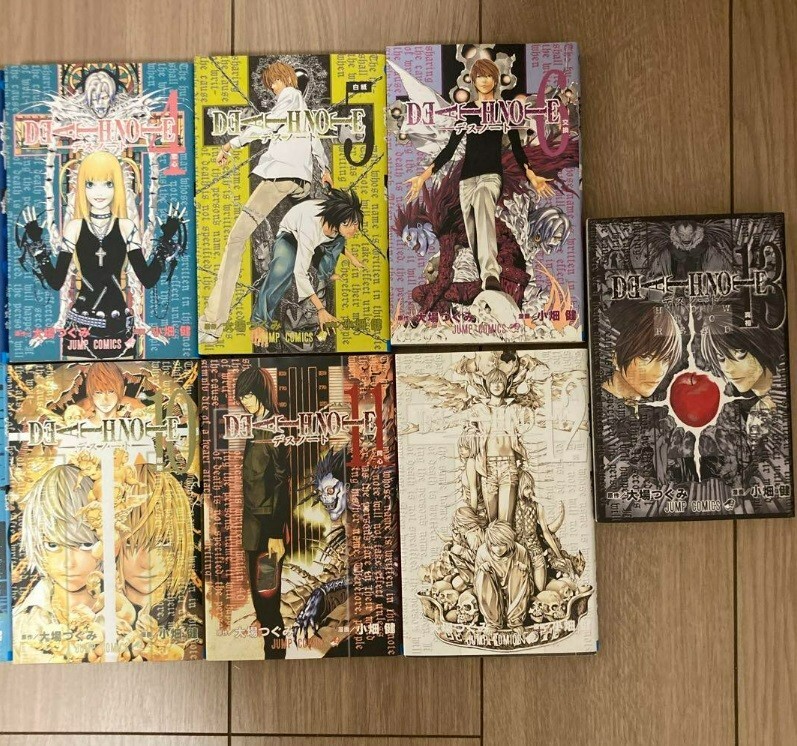 DEATH NOTE 【Japanese language】 Vol.1-13 Complete Full set Manga Comics ...