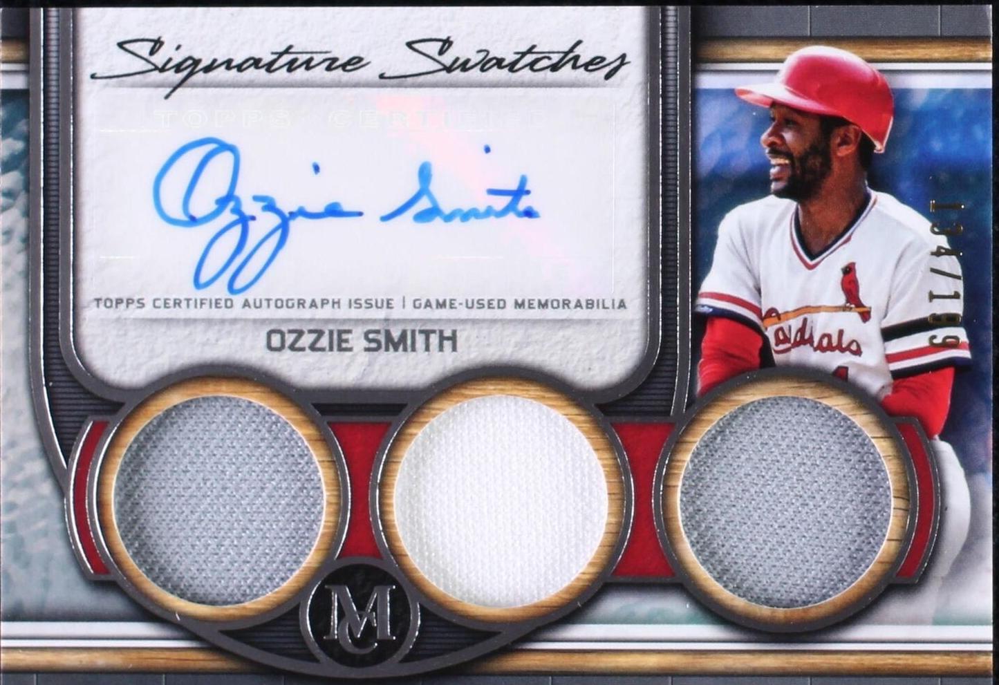 2023 Topps Museum Collection - Single-Player Signature Swatches Triple ...