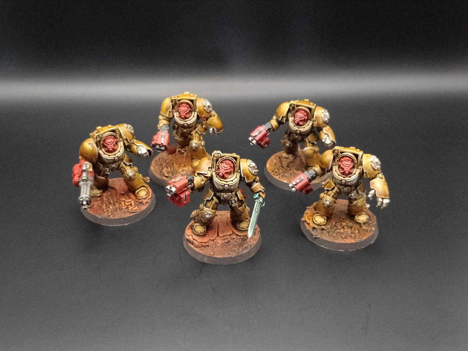 Warhammer 40k Terminator Squad Well Painted Games Workshop | eBay UK