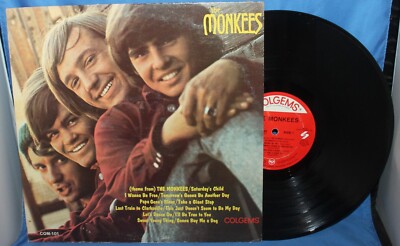 The Monkees Album LP 12" Colgems Records 1966 COM-101 | eBay