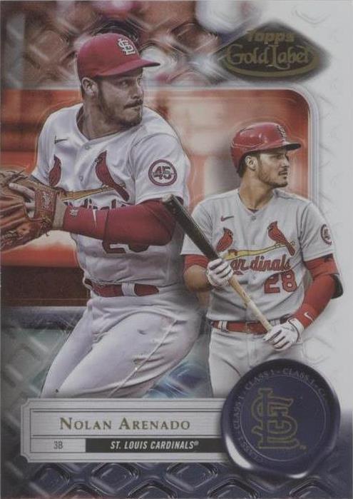 2022 Topps Gold Label - Nolan Arenado #87 Class 1 for sale online | eBay