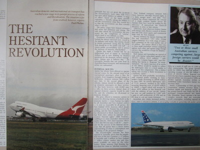 5/1992 ARTICLE 4 PAGES AUSTRALIAN EASTWEST ANSETT QANTAS AIRLINES ...