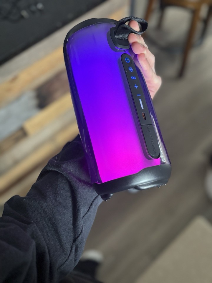 JBL Pulse 5 Style Portable Bluetooth Speaker Black Used Tested Working ...