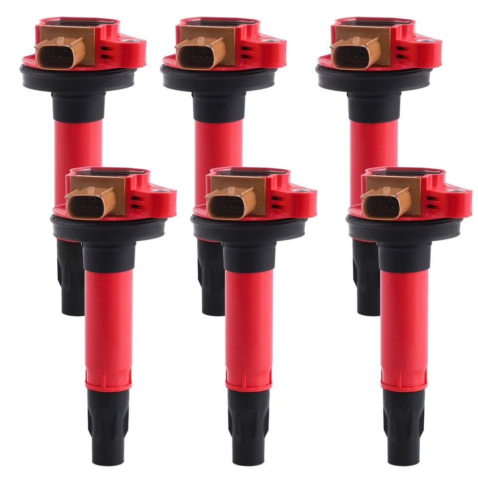 For Ford F-150 3.5L V6 Turbo Ignition Coils 6 Pack 2011 2012 2013-2016 ...