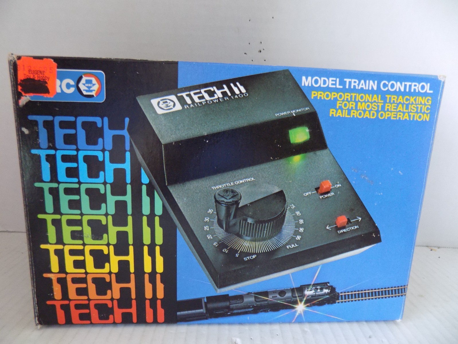 TECH II MODEL TRAIN CONTROL HO SCALE BY MRC PO NEW OLD STOCK | eBay
