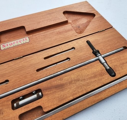 Starrett C-251 Steel Beam Trammel 18" Range w/ Points, 20" Extension ...