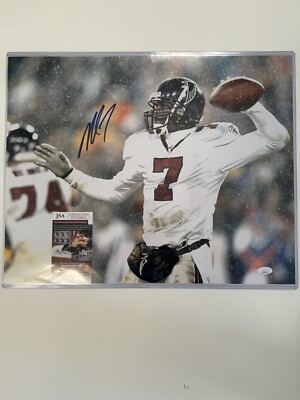 MICHAEL VICK SIGNED AUTOGRAPHED ATLANTA FALCONS 16x20 PHOTO JSA | eBay