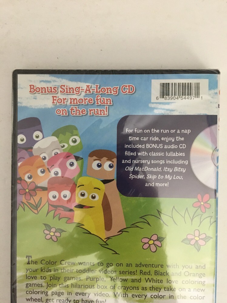 Babyfirst: Color Crew Shades Of Fun DVD RARE VINTAGE COLLECTIBLE-SHIP N ...