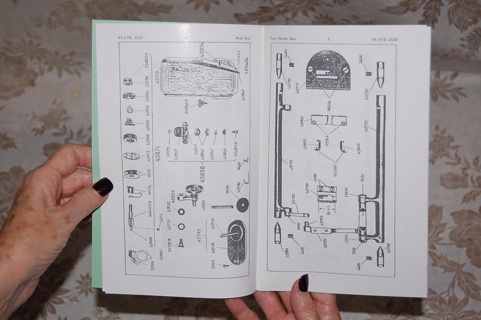 Illustrated Parts Manual to Service Singer Featherweight 221 221K ...