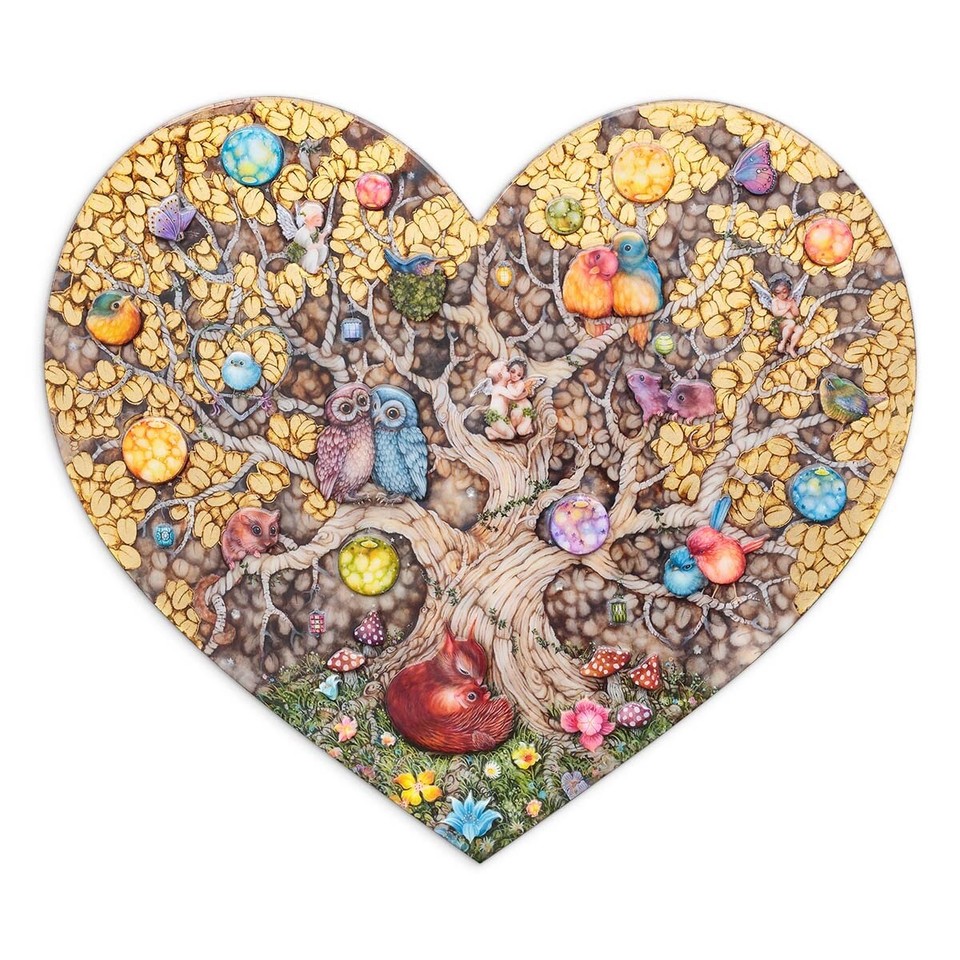 Kerry Darlington "Heart of the woodland" AP1 Print Brand new never hung ...