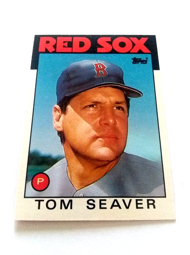 1986 Topps Traded Baseball Tom Seaver #101T HOF Factory Set Break NM-MT ...