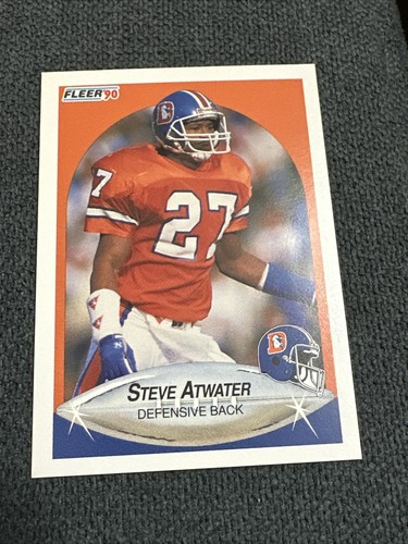 1990 Fleer #18 Steve Atwater Denver Broncos Football Card | eBay