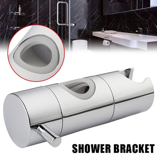 Adjustable 22/24/25mm Bathroom Shower Head Holder Riser Rail Bracket ...