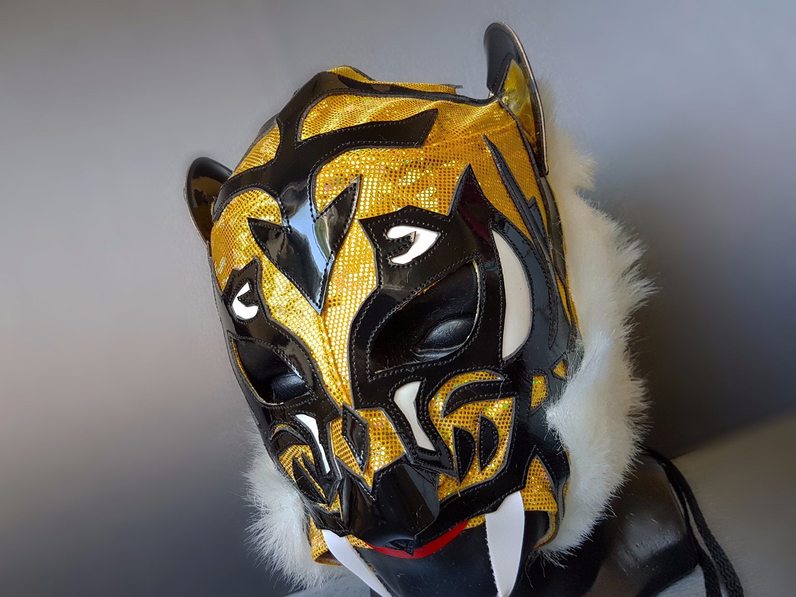 TIGER WRESTLING MASK LUCHADOR COSTUME WRESTLER LUCHA LIBRE MEXICAN ...