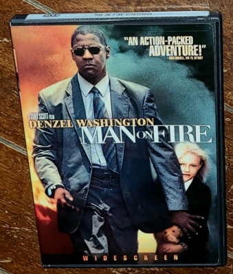 Man on Fire ☆Used☆ (DVD, 2014, Widescreen) Denzel Washington/Dakota ...