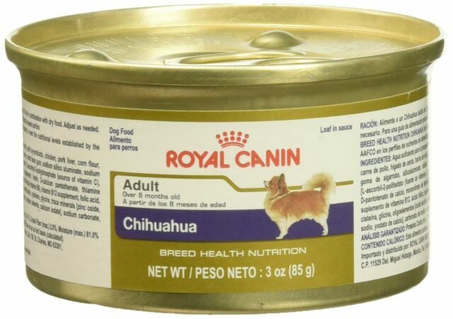 Royal Canin Breed Health Nutrition Chihuahua Loaf in Sauce Dog Food 3 ...