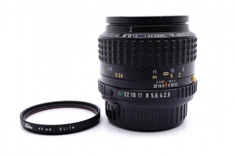 Pentax-A Smc 50Mm F2.8 Macro K Mount Pentax Lens Beautiful Pentax-A Smc 50Mm F2.8 Macro K Mount Pentax Lens Beautiful