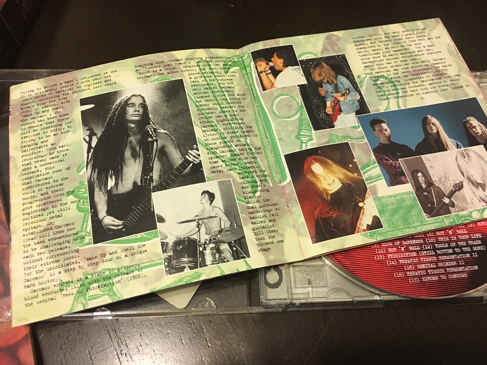 Carcass-Wake Up and Smell the Carcass. Good Condition. 745316016122 | eBay