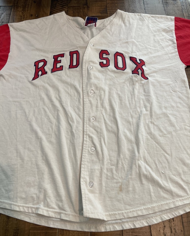 Boston Red Sox (Red & White) Jersey Mens XL Genuine Merchandise See ...